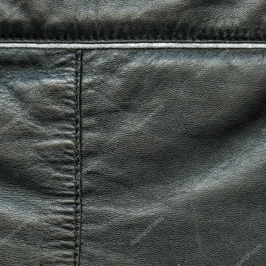 Black Leather Jacket Textures