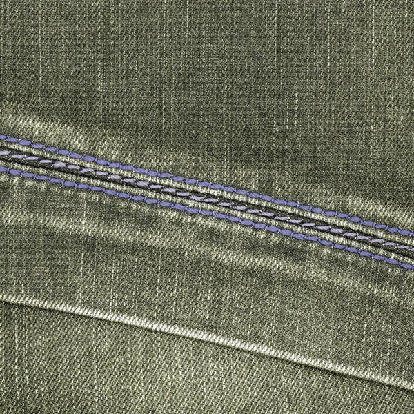 Green jeans texture - Stock Image - Everypixel