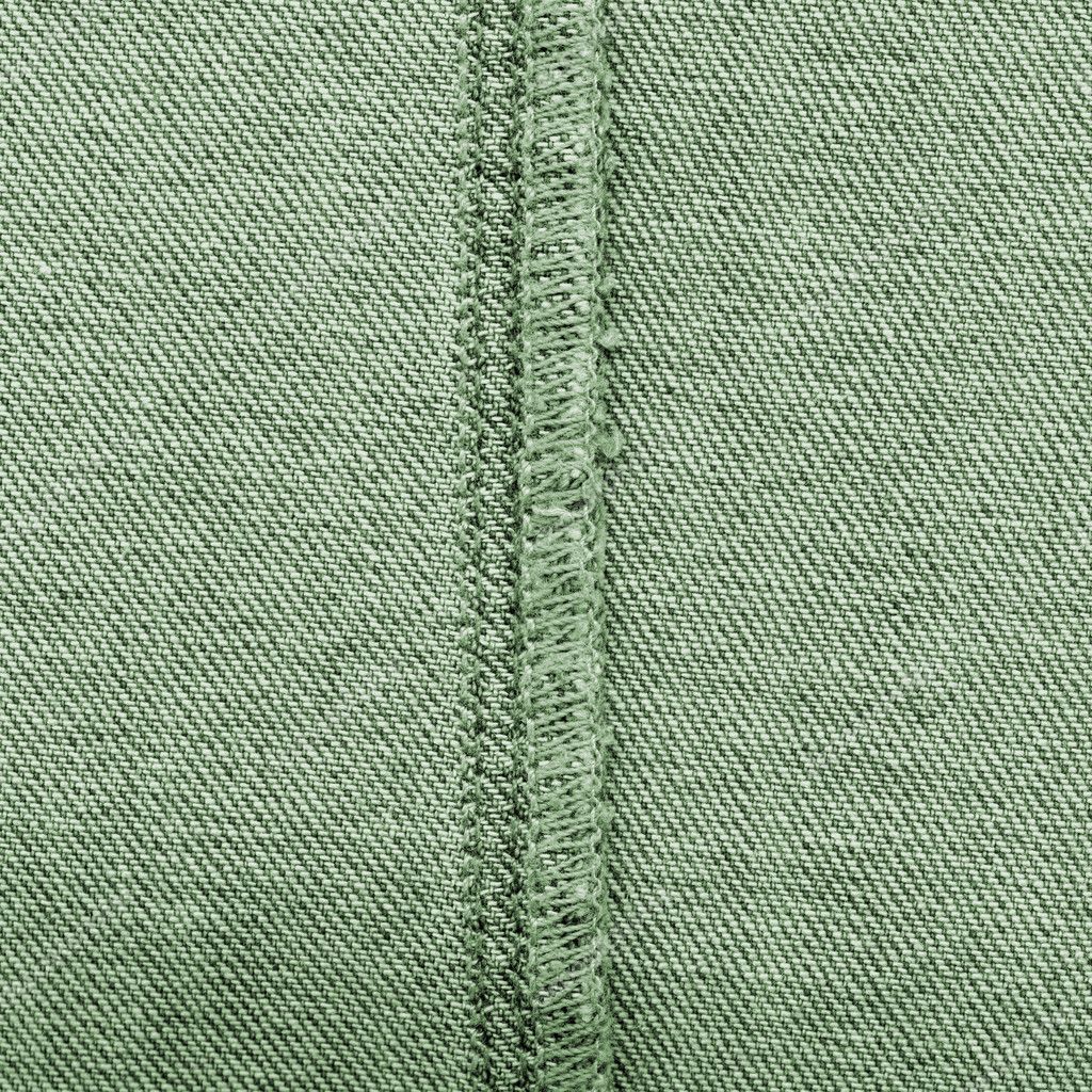 Green denim texture,seam — Stock Photo © natalt #82249320
