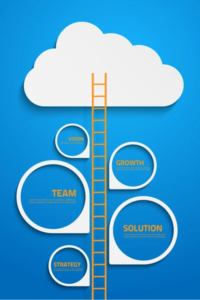 Step by step infographics illustration — Stock Vector © Vikasuperstar ...
