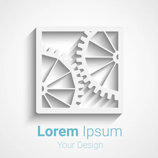 Abstract gear logo icon Vector Art Stock Images | Depositphotos