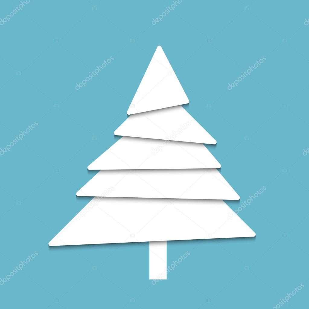 Creative paper tree Stock Vector by ©dr911 83260064