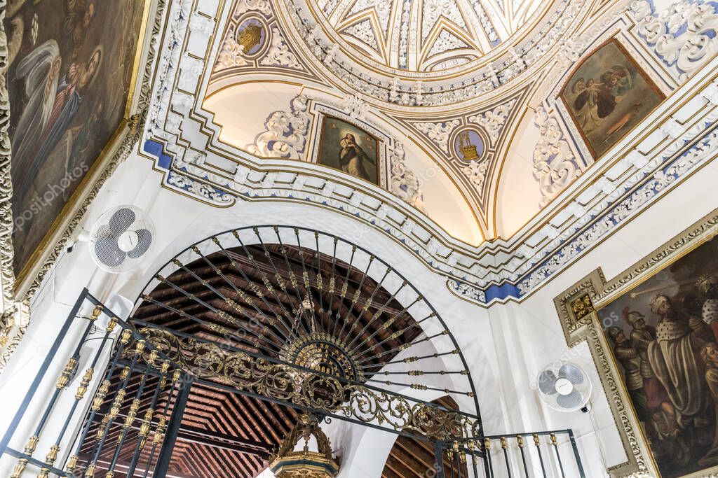 Lora del Rio, España. El Santuario de Setefilla, ermita católica romana ...