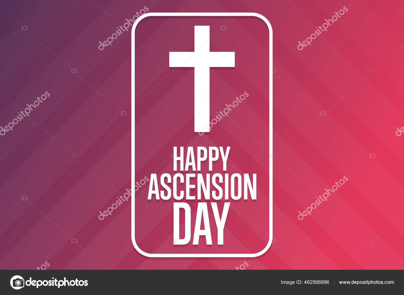 Ascension Day. Holiday concept. Template for background, banner, card ...