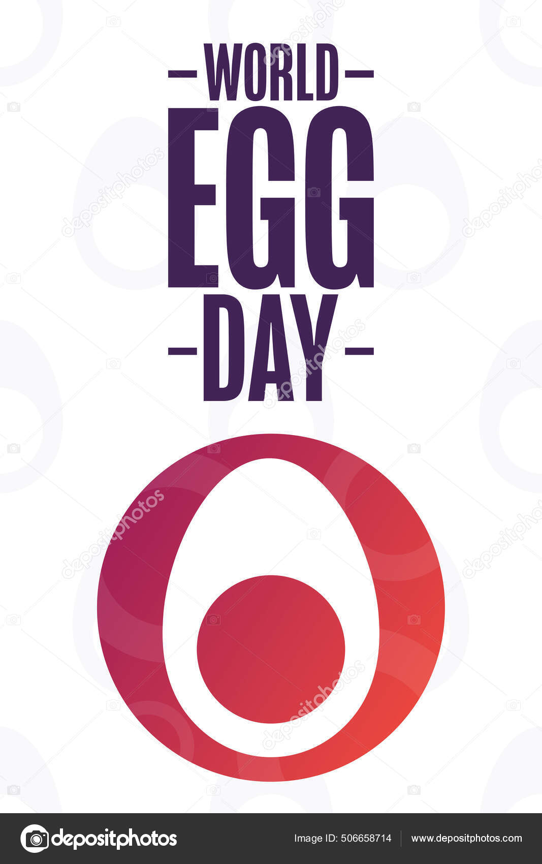 World Egg Day. Holiday concept. Template for background, banner, card ...