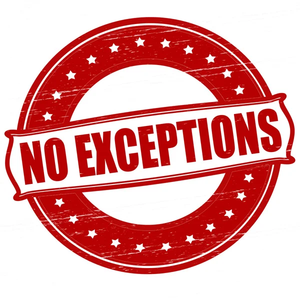 Exception Stock Vectors, Royalty Free Exception Illustrations ...