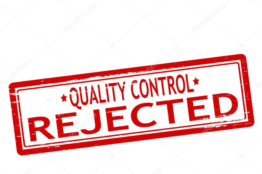 Quality control rejected — Stock Vector © carmenbobo #55759371