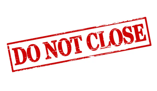 Do not open — Stock Vector © carmenbobo #59887817