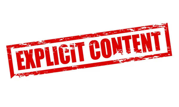 Explicit Content Sign