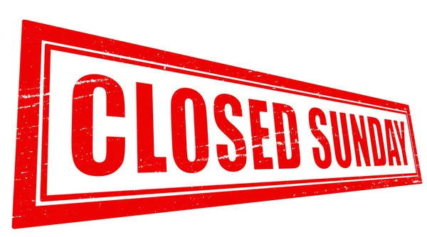 12 Closed sunday Vector Images | Depositphotos