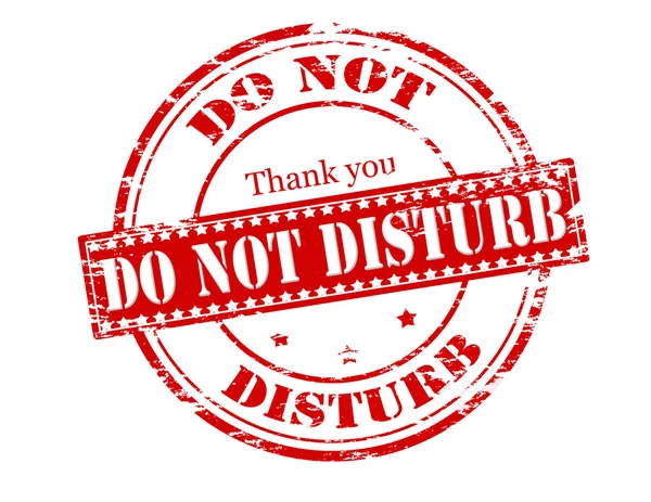 Do not interrupt Vector Art Stock Images | Depositphotos