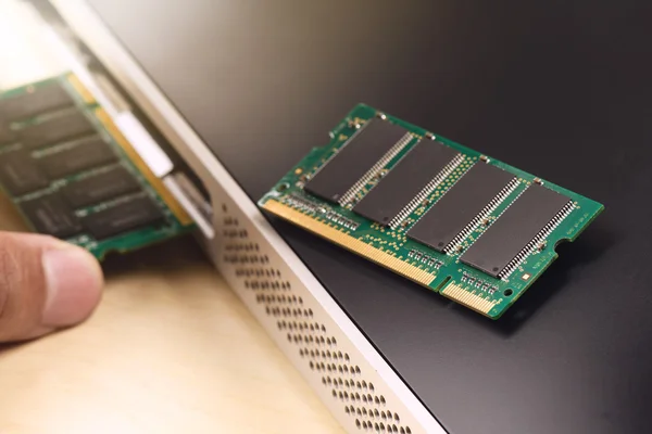 installing RAM to computer - Stock Image - Everypixel