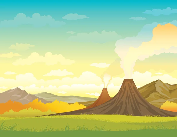 ᐈ Cartoon volcanoes stock pictures, Royalty Free volcanoes vectors ...