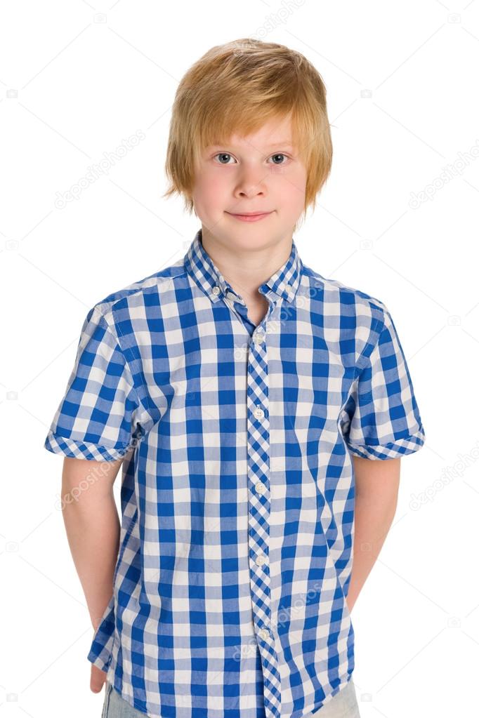 Red-haired boy Stock Photo by ©SergiyN 86442840