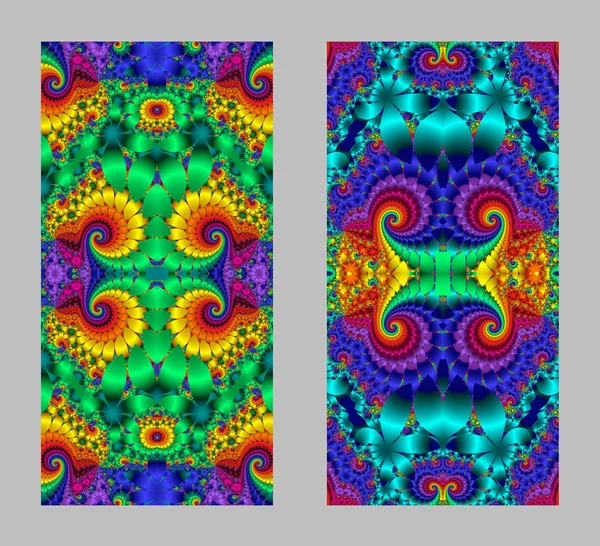 Mobile phone cover back with beautiful multicolored Pattern in f ...