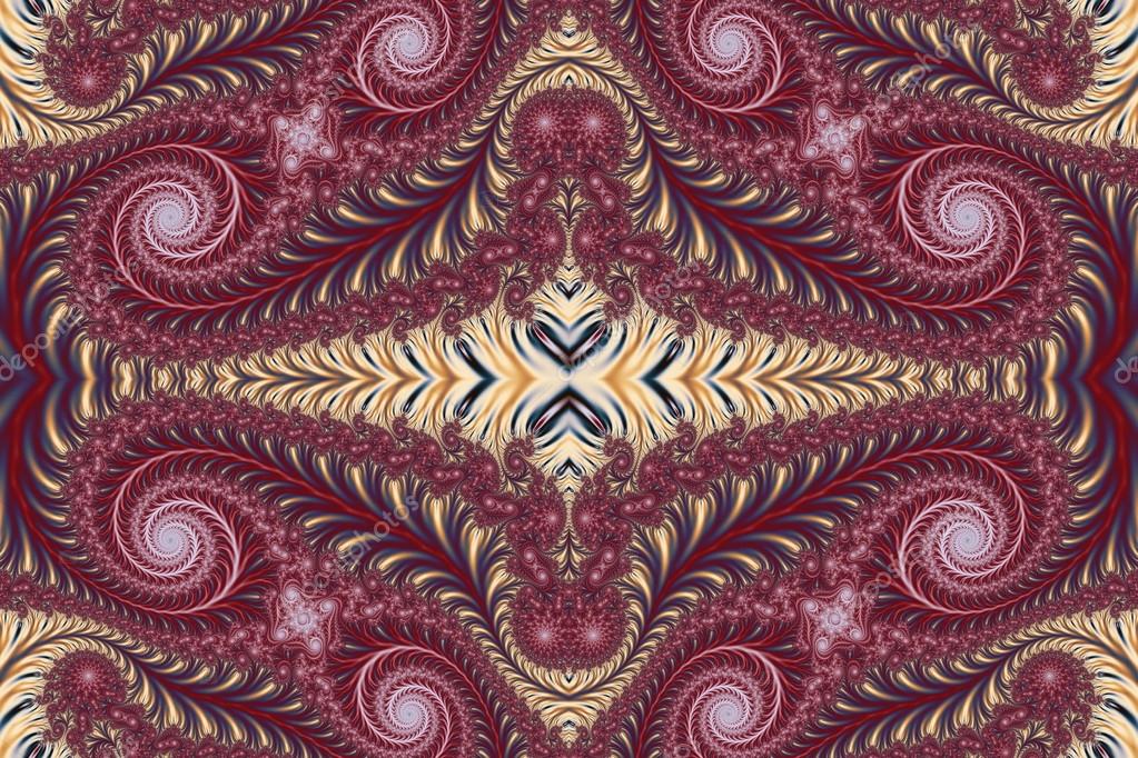 Beautiful Background with Spiral Pattern. Collection - Oriental Stock ...