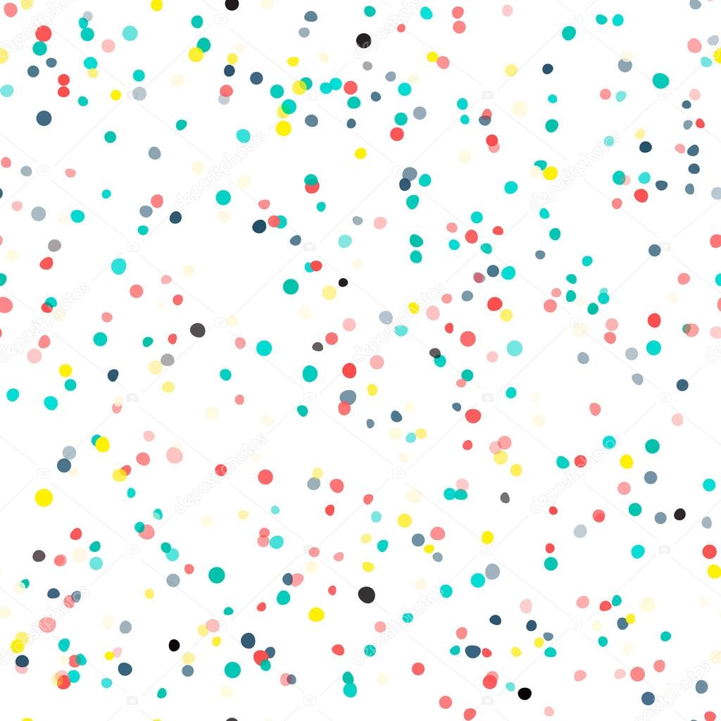 Confetti seamless background — Stock Vector © chuckchee #67149477