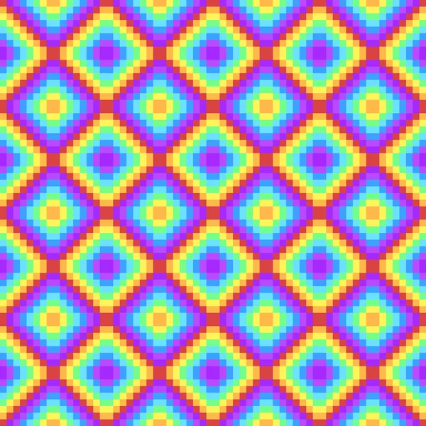 Pixel art rainbow colored Vector Art Stock Images | Depositphotos