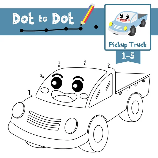 Dot Dot Educational Game Coloring Book Cab Cartoon Transportations Kids ...