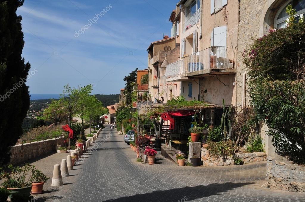 Le Castellet, France - april 20 2016 : the picturesque village – Stock ...
