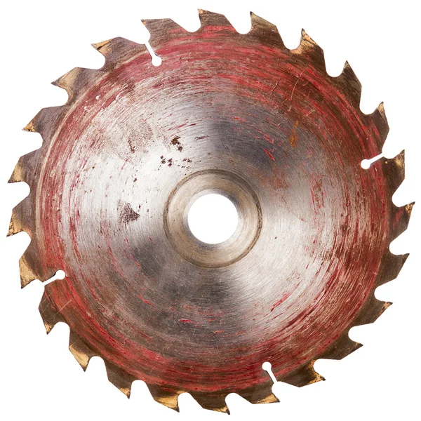 Old saw blade art | Old circular saw blade — Stock Photo © Taigi #28266375