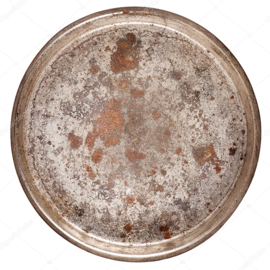 Rusty round metal plate Stock Photo by ©Taigi 63502053