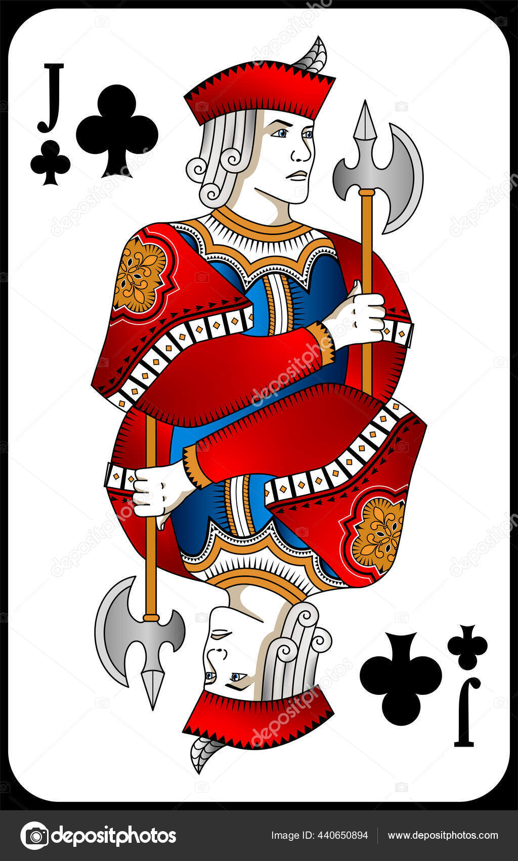 Playing Cards Jack Of Clubs
