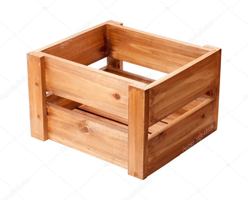 Open Ended Wooden Crate — Stock Photo © rimglow #57603713
