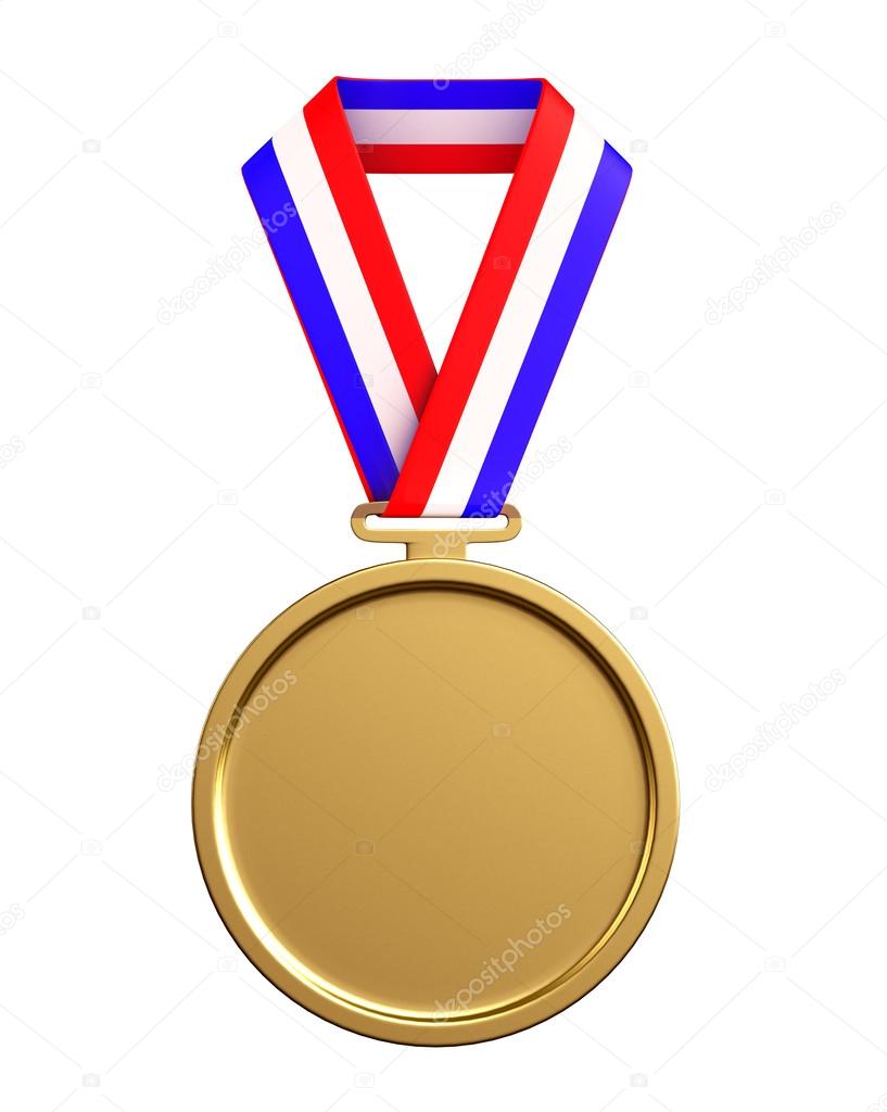 Gold medal Stock Photo by ©pixdesign123 52420293
