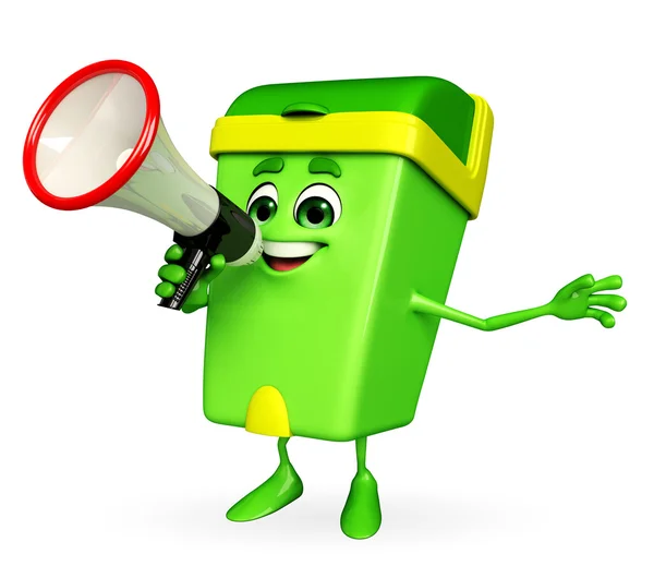 Dustbin Character with question mark Stock Illustration by ...