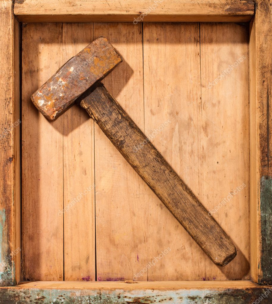 Hammer Brown Surface — Stock Photo © Ivankov #108956646