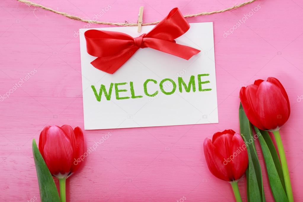 Welcome! — Stock Photo © Melpomene #64557033