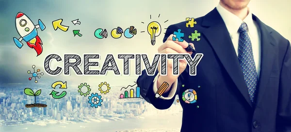 Creativity Computer Keyboard Mouse — Stock Photo © Melpomene #575253306