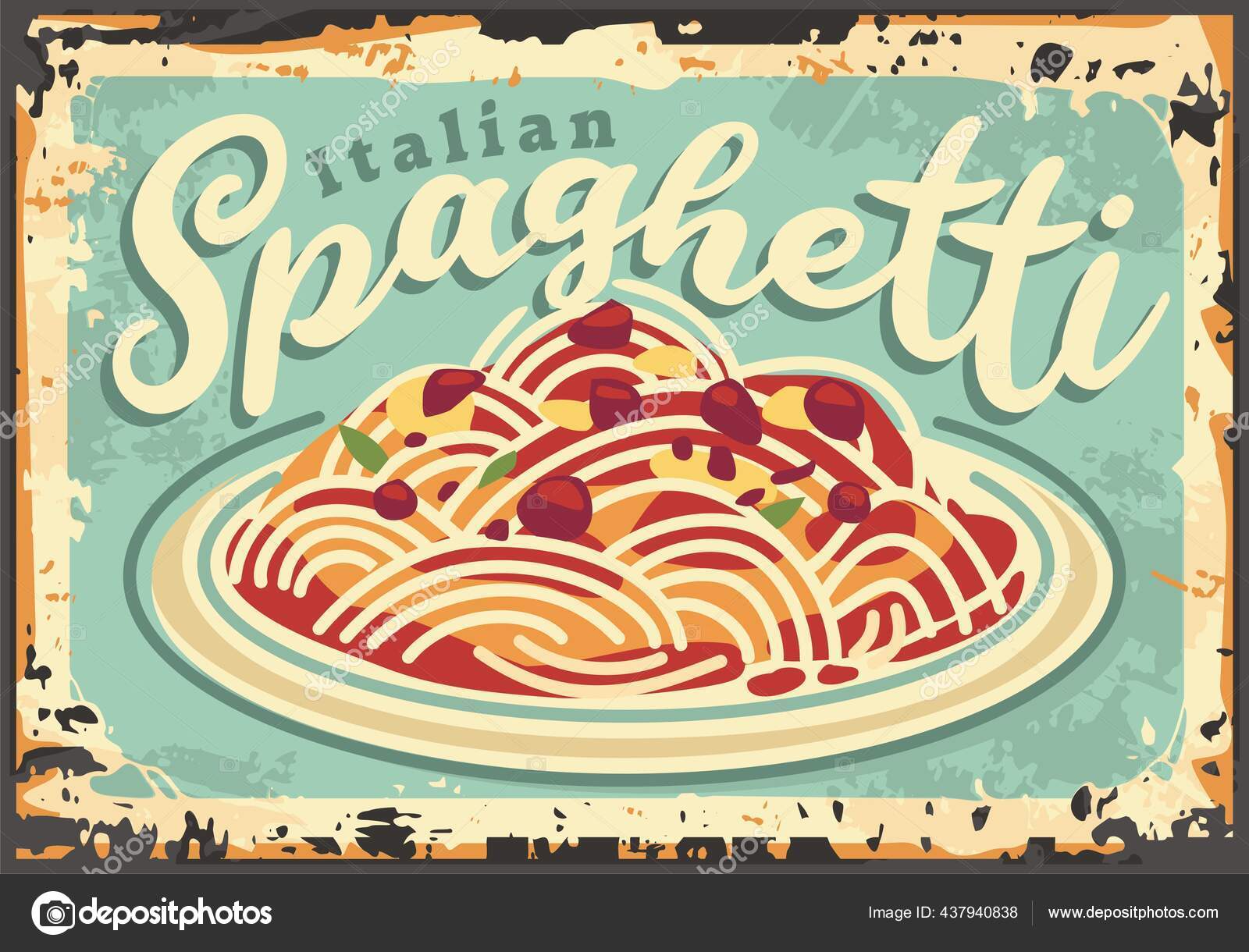 Vintage Italian Food Posters