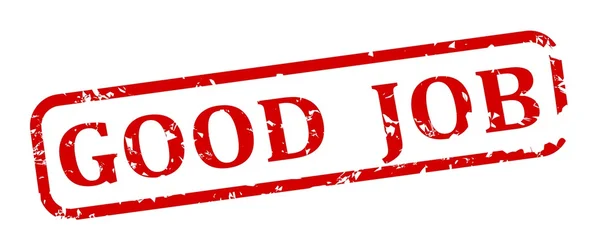 Red stamp good job — Stock Photo © petr73 #61956853