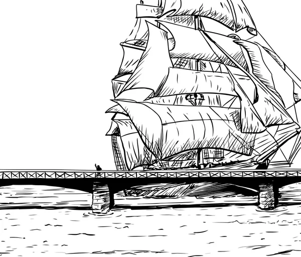 ᐈ Clipper ship stock illustrations, Royalty Free clipper boat vectors ...