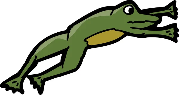 Leaping frog Vector Art Stock Images | Depositphotos