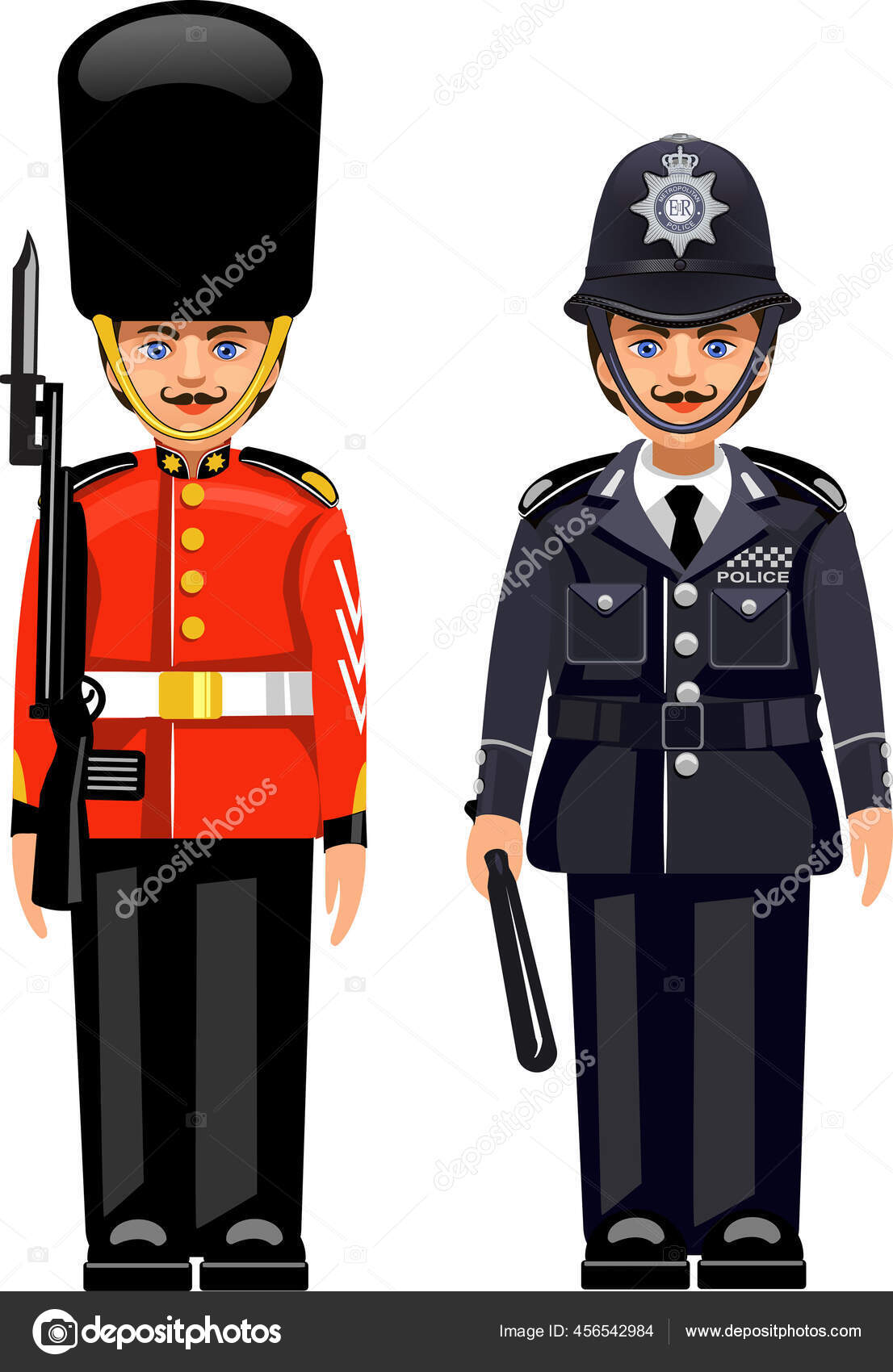 Buckingham Palace Guard Cartoon