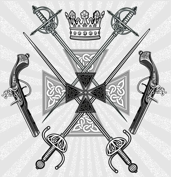 Rapiers Stock Vectors, Royalty Free Rapiers Illustrations | Depositphotos