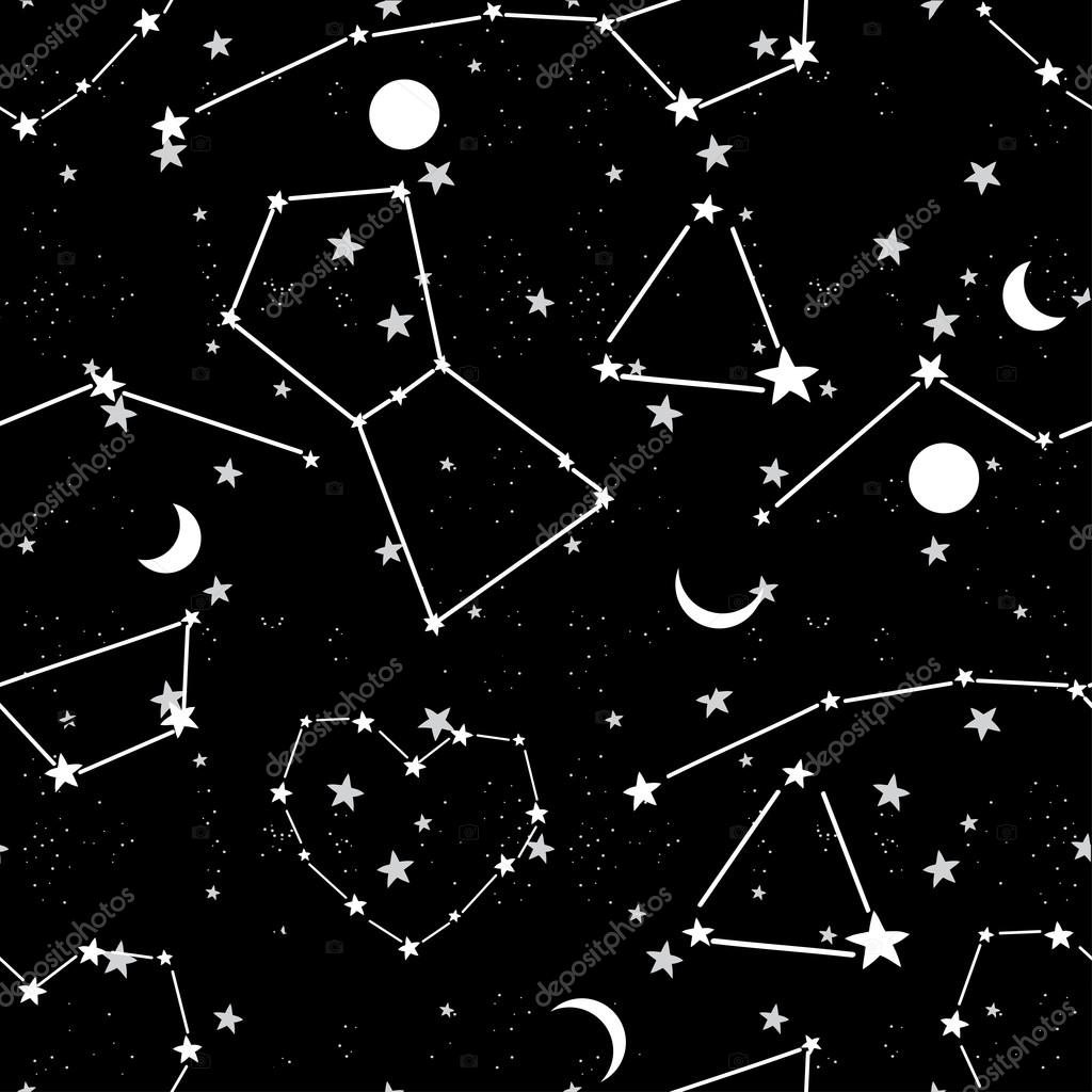 Seamless background with beautiful starry sky Stock Vector Image by ...