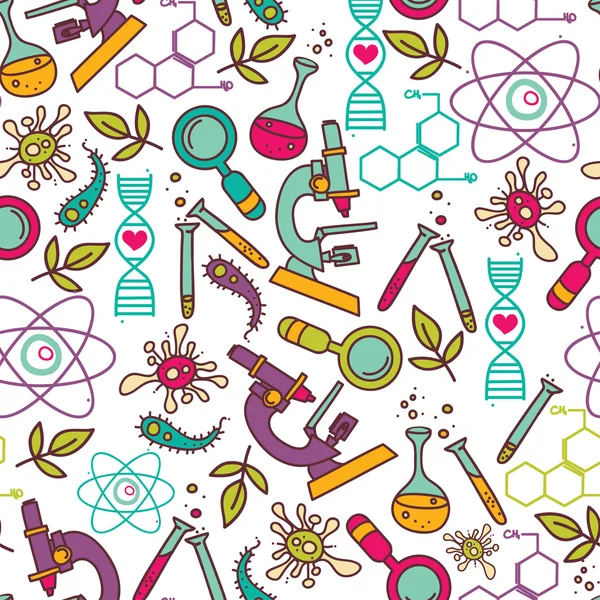 Seamless texture for science Stock Vector Image by ©ghouliirina #69451937