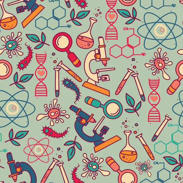 Seamless texture for science Stock Vector Image by ©ghouliirina #69451937