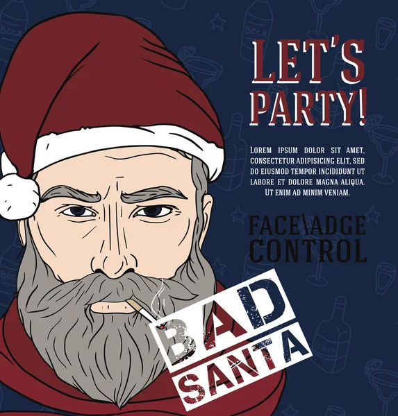1,423 Bad santa Vector Images, Bad santa Illustrations | Depositphotos