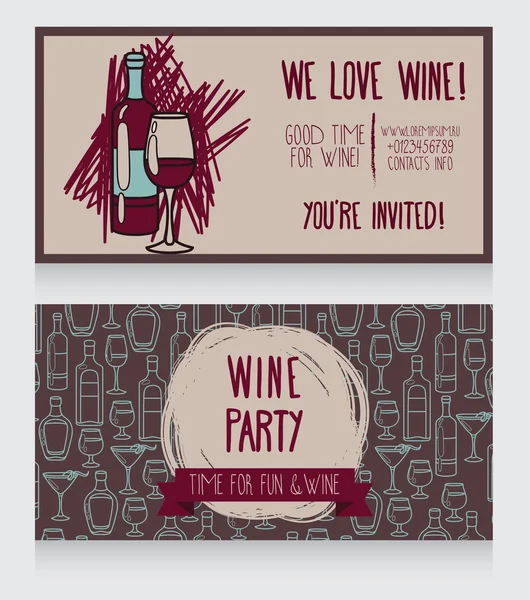 Invitation for birthday party Stock Vector Image by ©ghouliirina #70580247