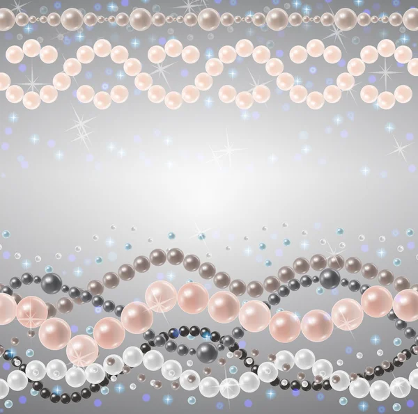 414 Pearls border Vector Images | Depositphotos