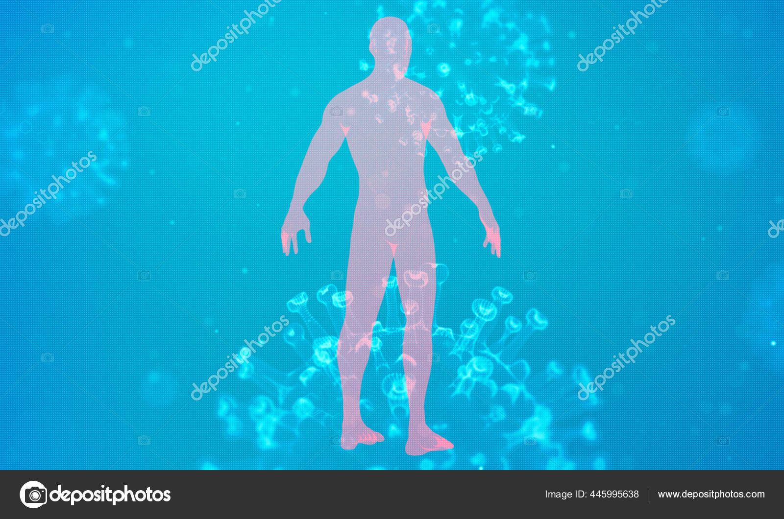 Virus Human Science Background Stock Photo by ©BomMan 445995638