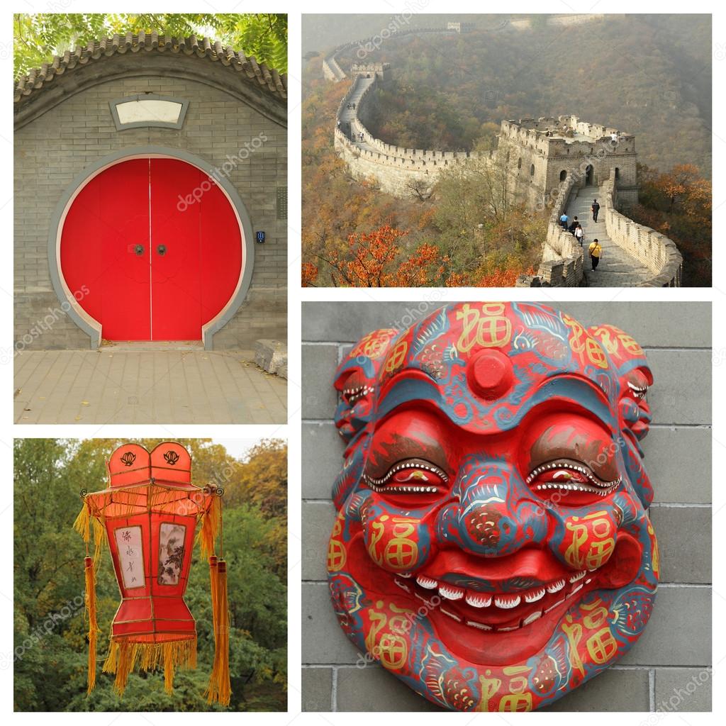 Chinese architecture collage Stock Photo by ©Malgorzata_Kistryn 59725013