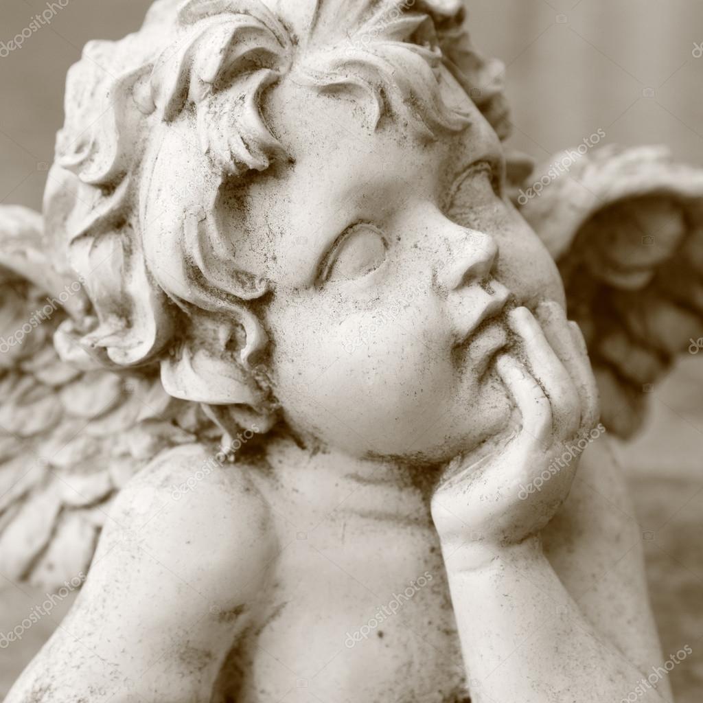 Old angelic face — Stock Photo © Malgorzata_Kistryn #68150475