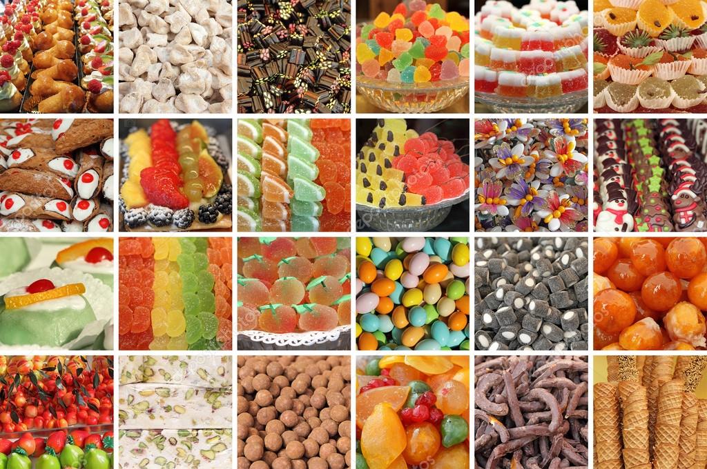 Italian sweets collage Stock Photo by ©Malgorzata_Kistryn 81454066