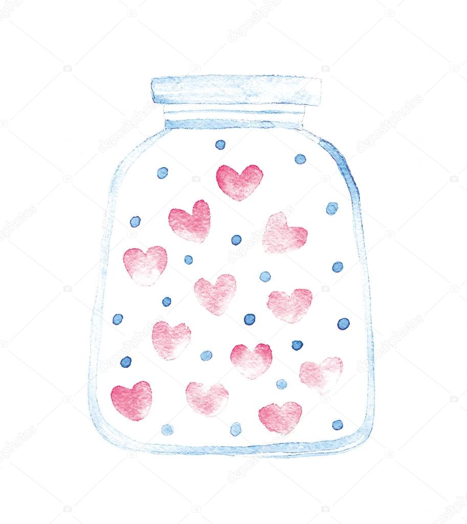 Jar Of Hearts Drawing